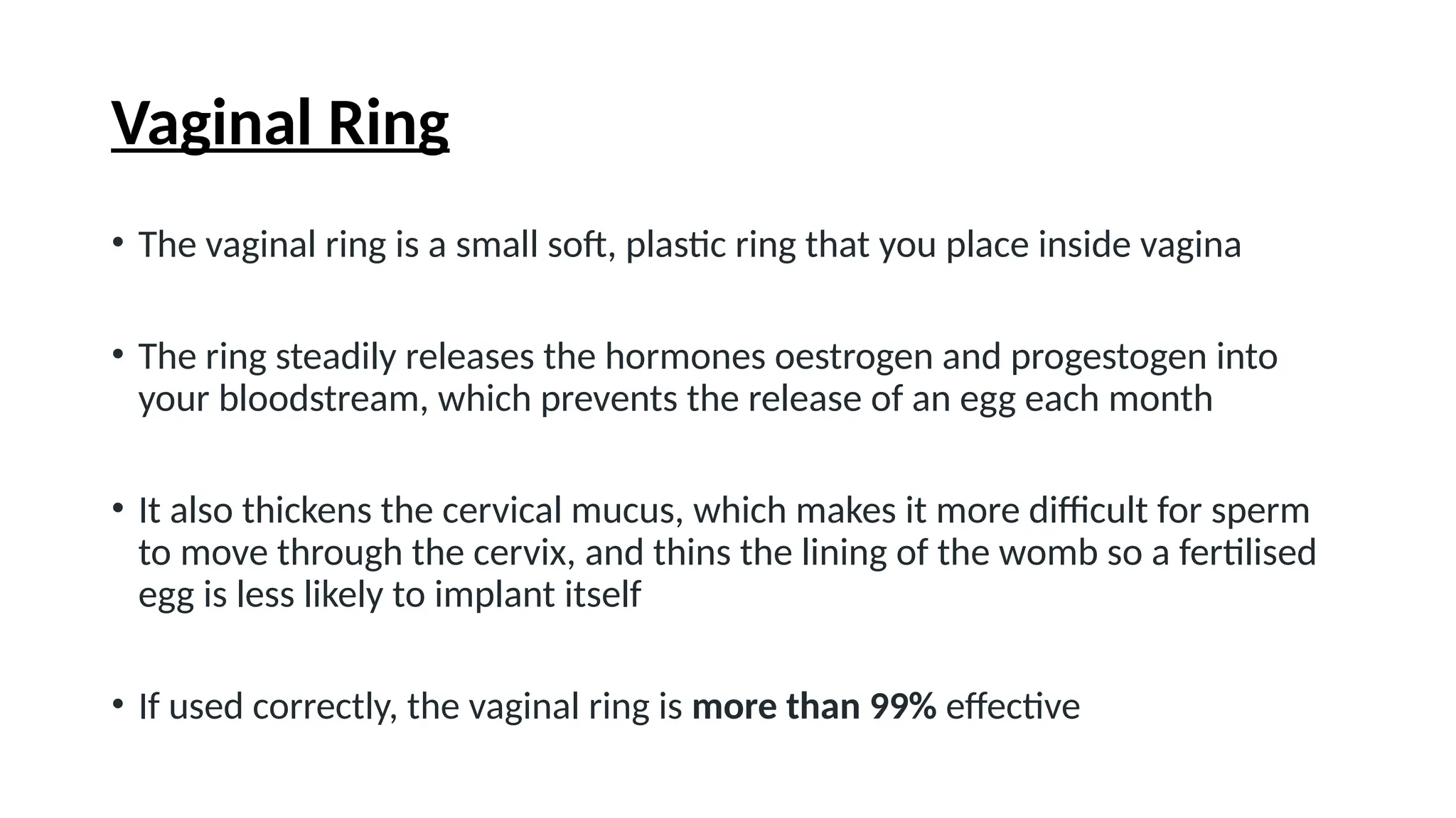 Vaginal Contraceptives: Types, Mechanism & Effectiveness.pptx