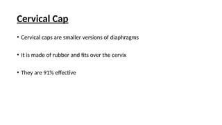 Vaginal Contraceptives: Types, Mechanism & Effectiveness.pptx