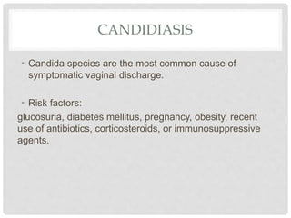 Vaginal Discharge | PPTX