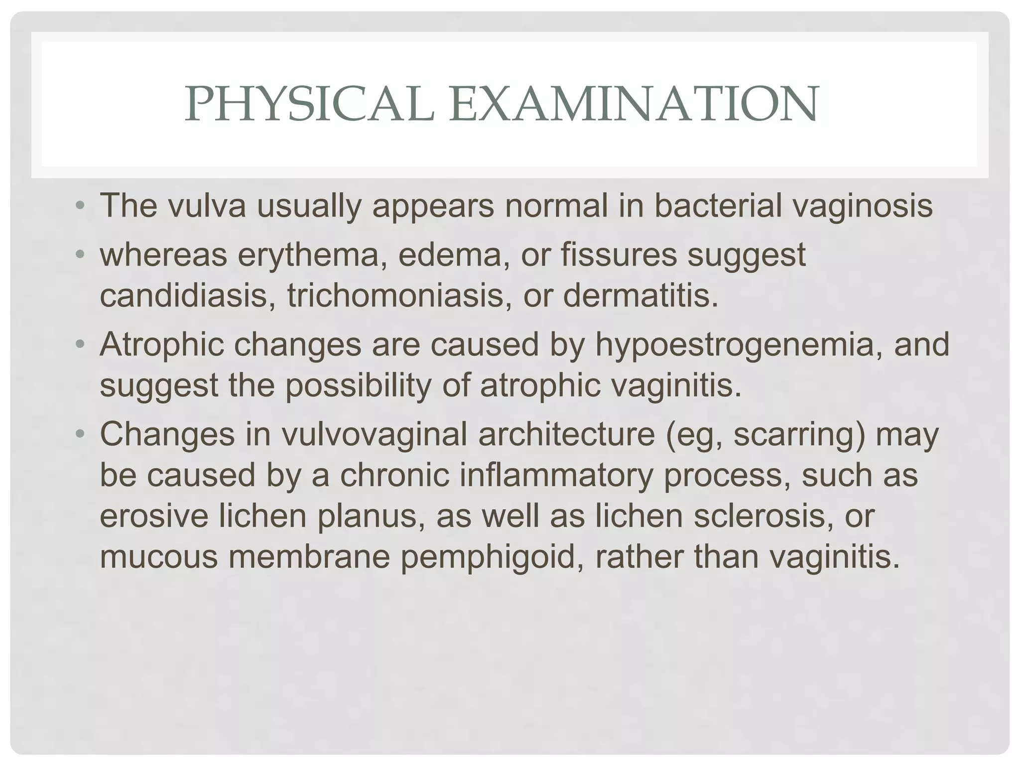 Vaginal discharge | PPTX