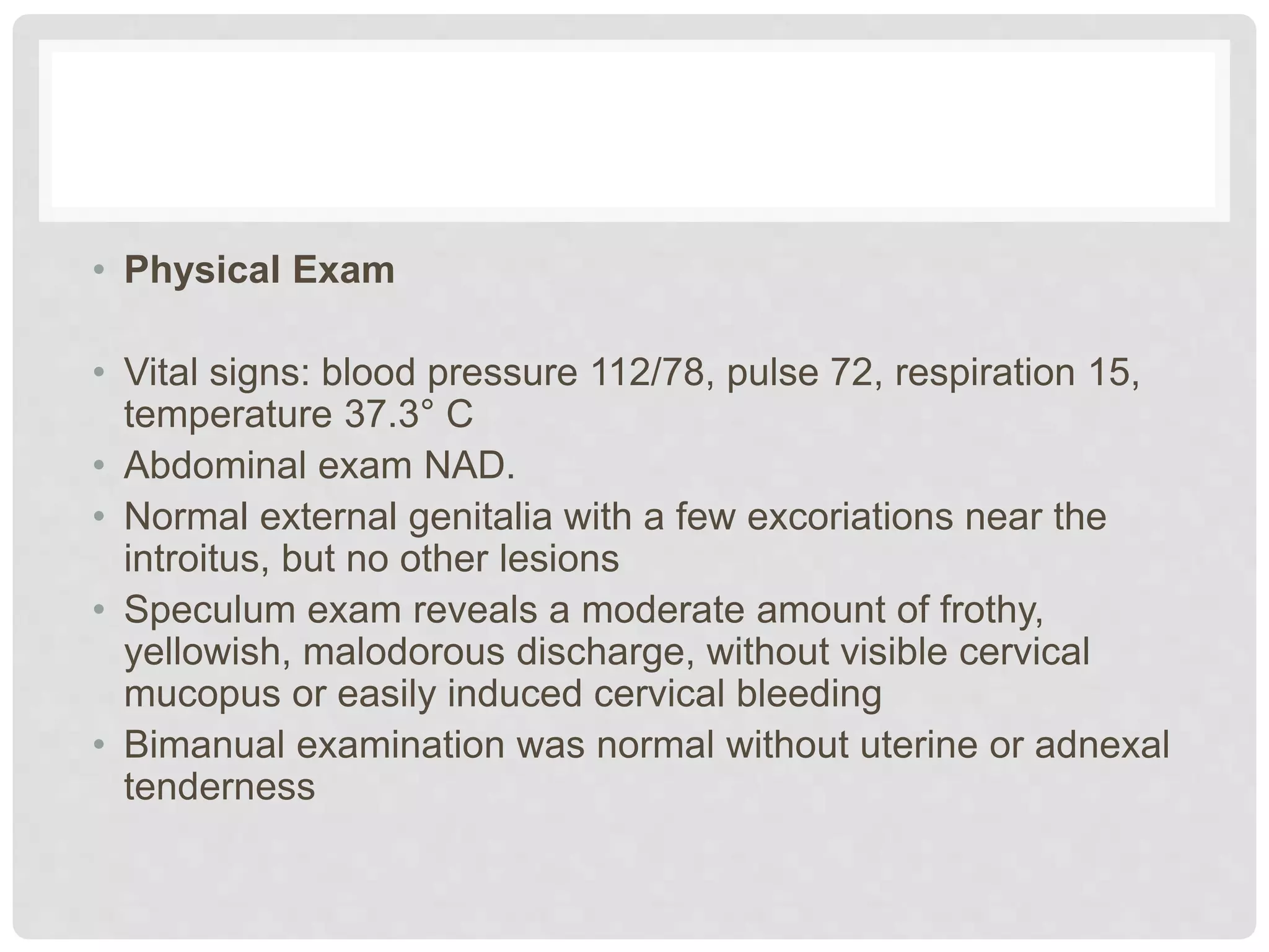 Vaginal discharge | PPTX