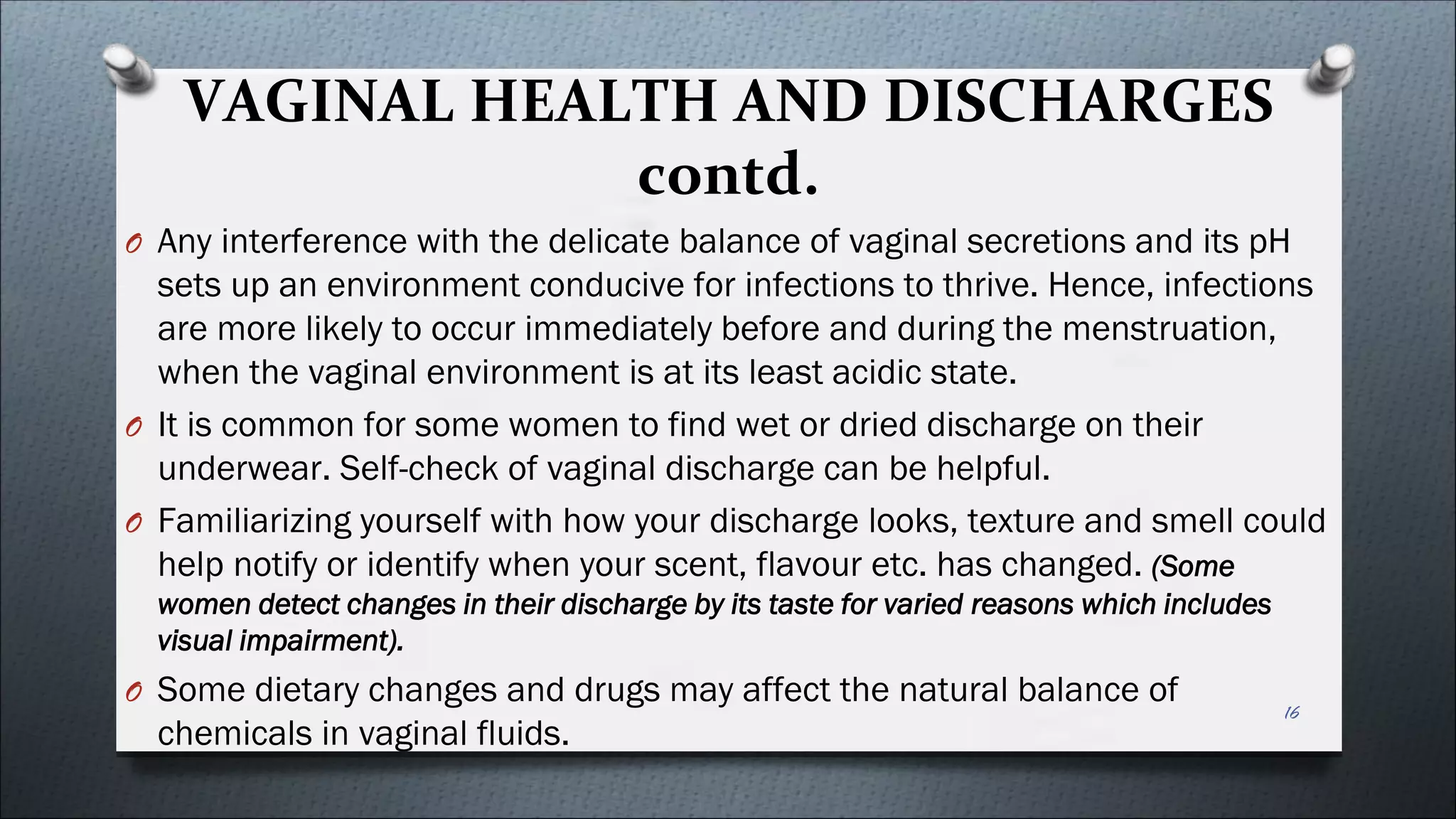 Vaginal discharge(1) | PPTX
