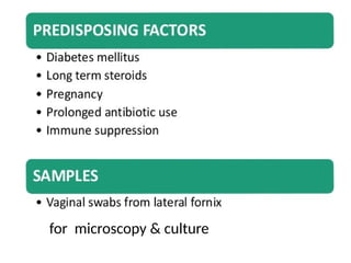 Vaginal discharge (1).pptx. different types of physiological discharges ...
