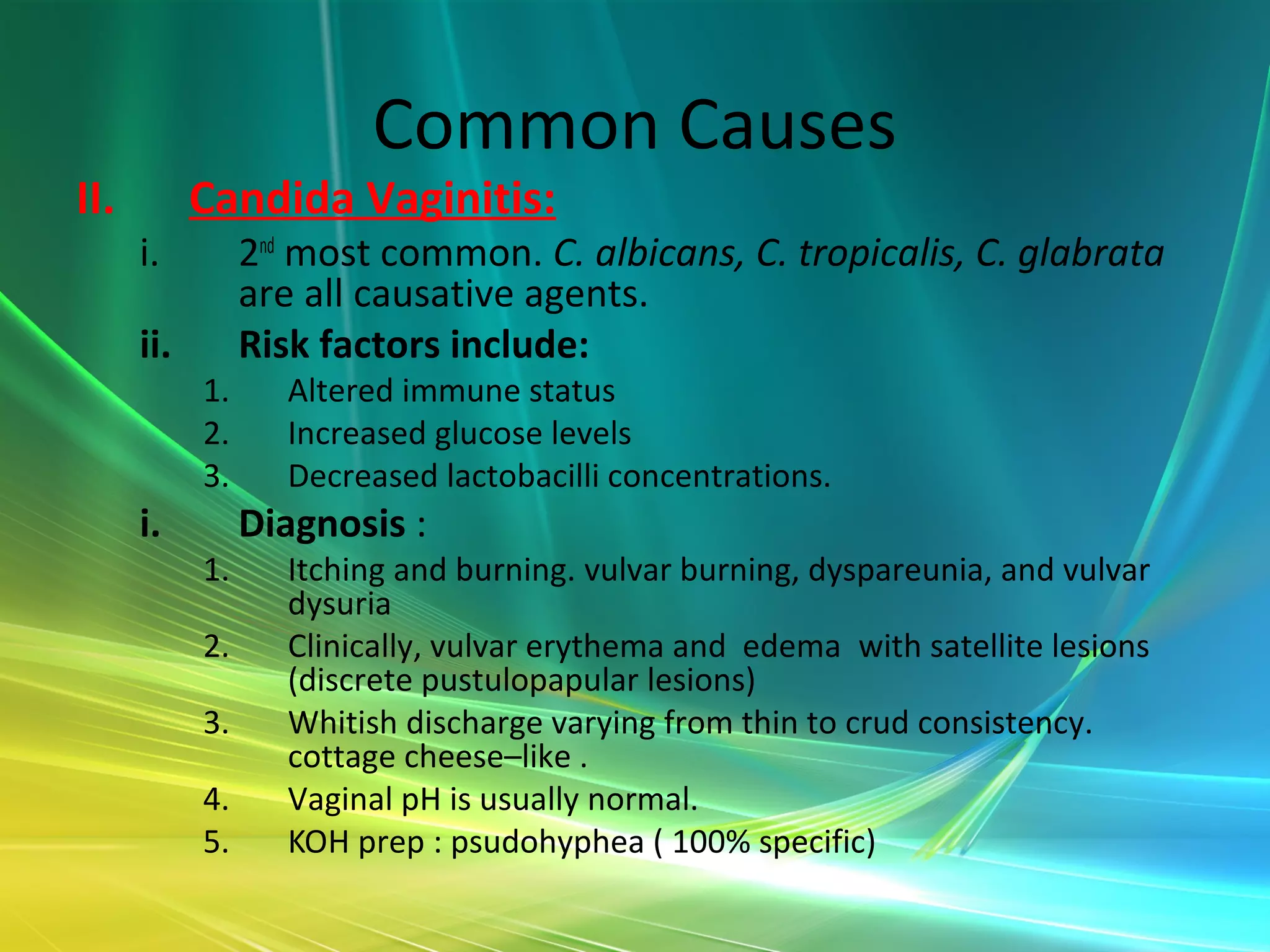 Vaginal discharge | PPT
