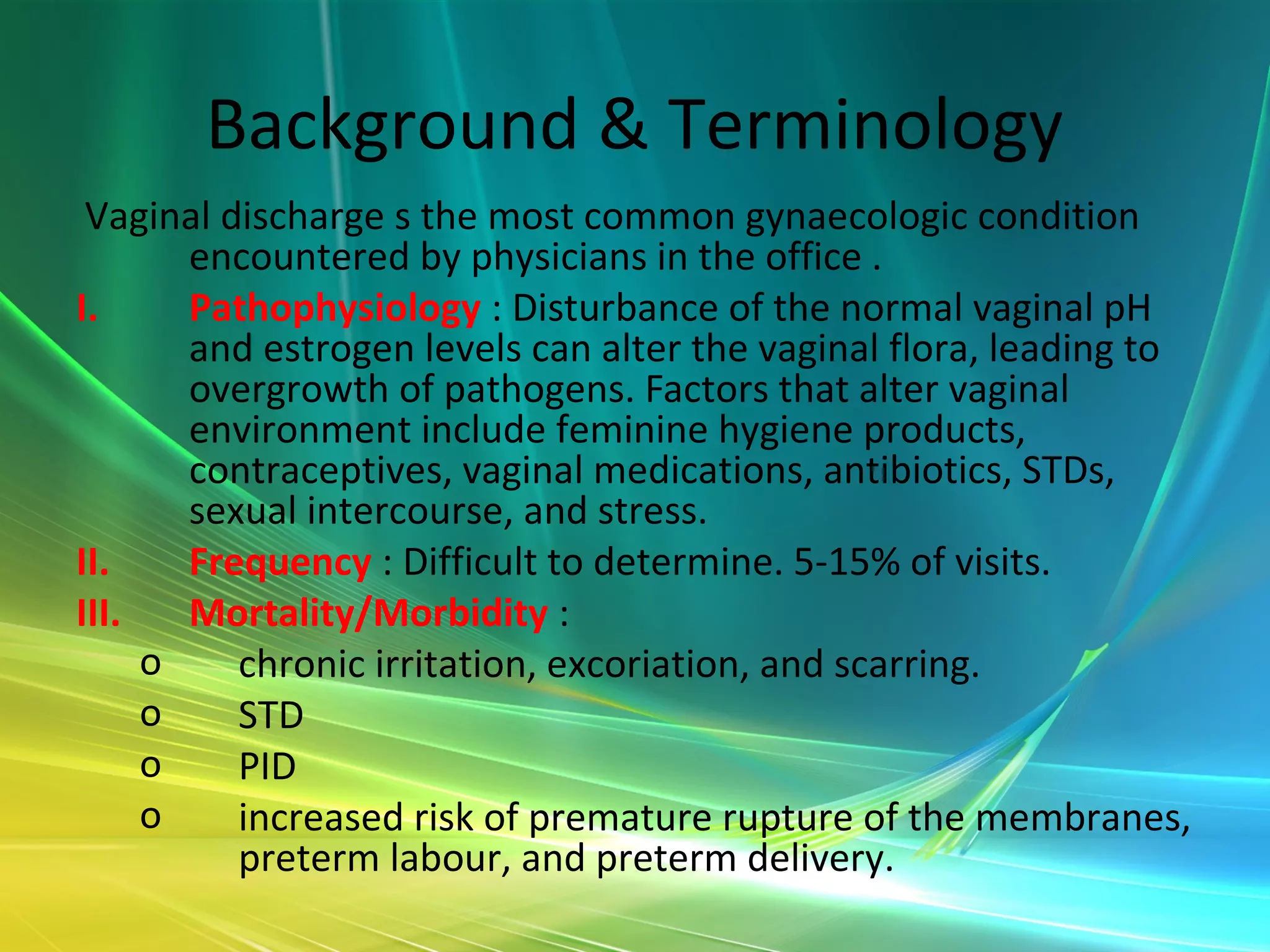 Vaginal discharge | PPT