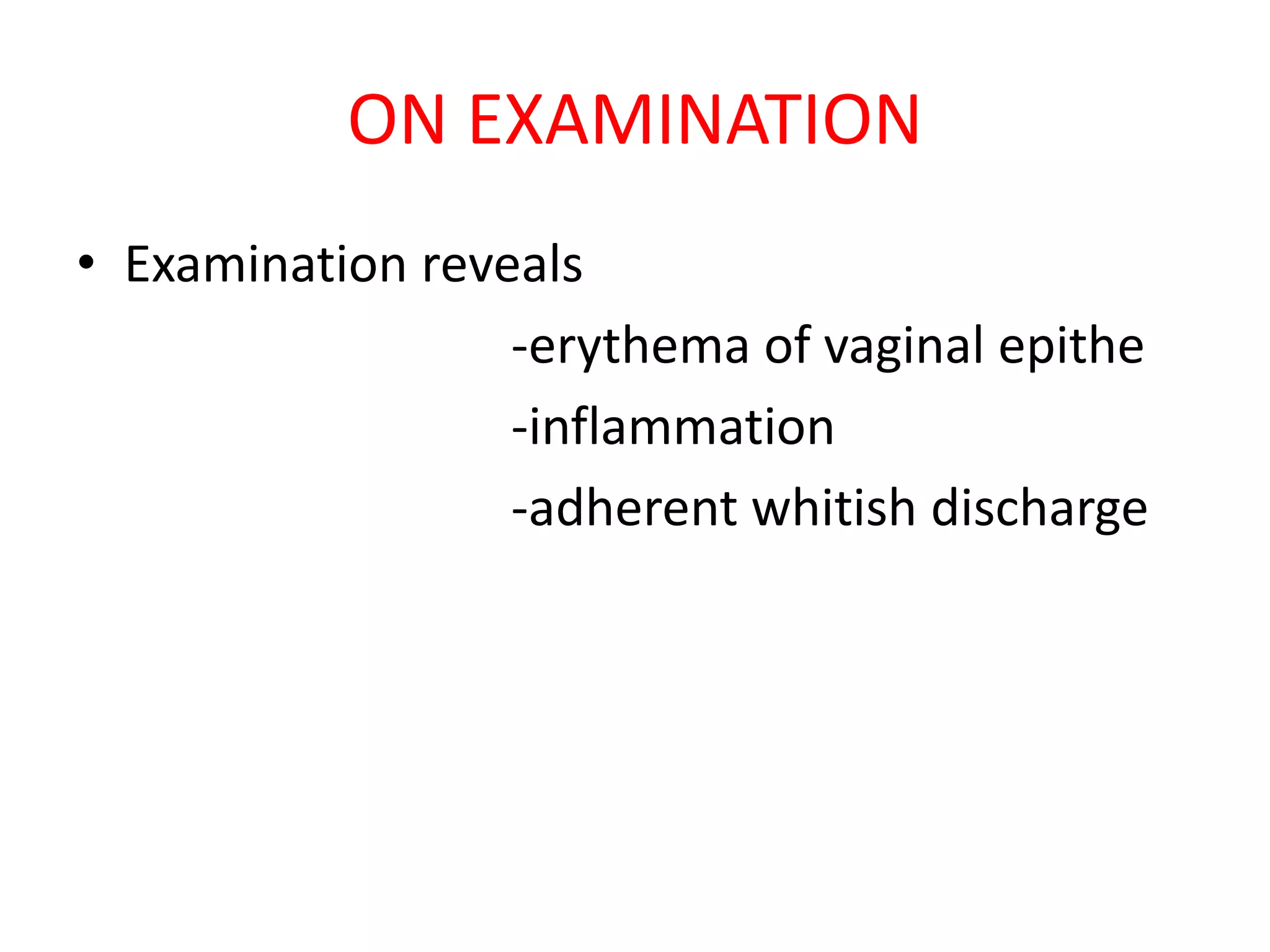 Vaginal discharge candidiasis | PPT