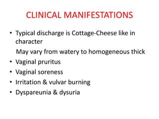 Vaginal discharge candidiasis | PPT