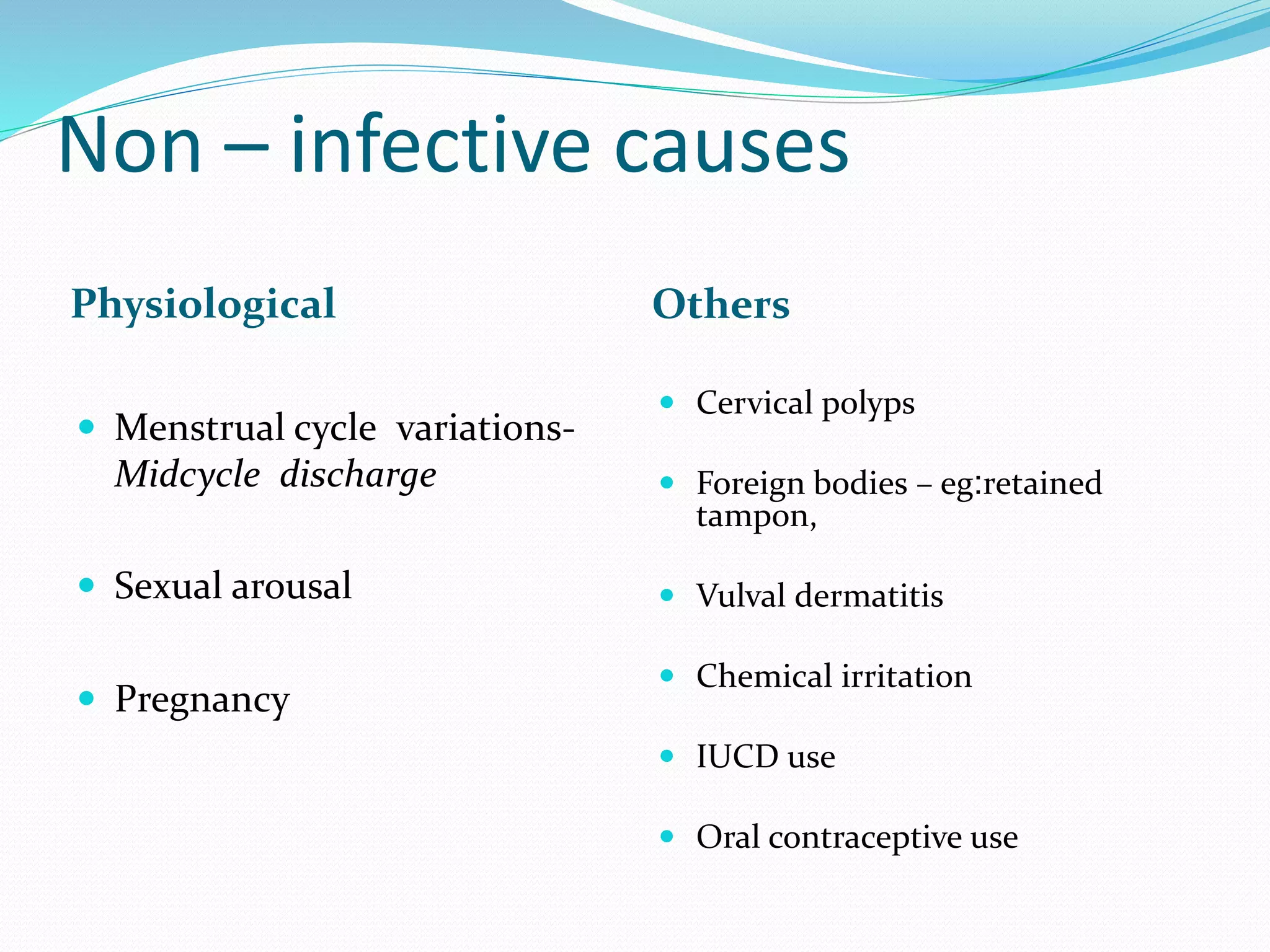 Vaginal Discharge syndrome and general management | PPTX