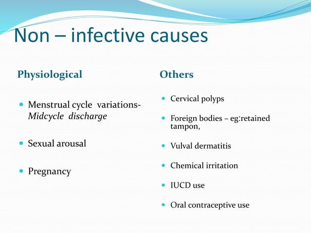 Vaginal Discharge syndrome and general management | PPTX | Sexual ...