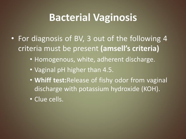 Vaginal Discharge And Pruritis Vulvae