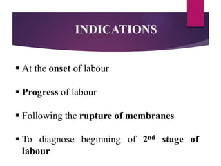 Vaginal Examination In Labour