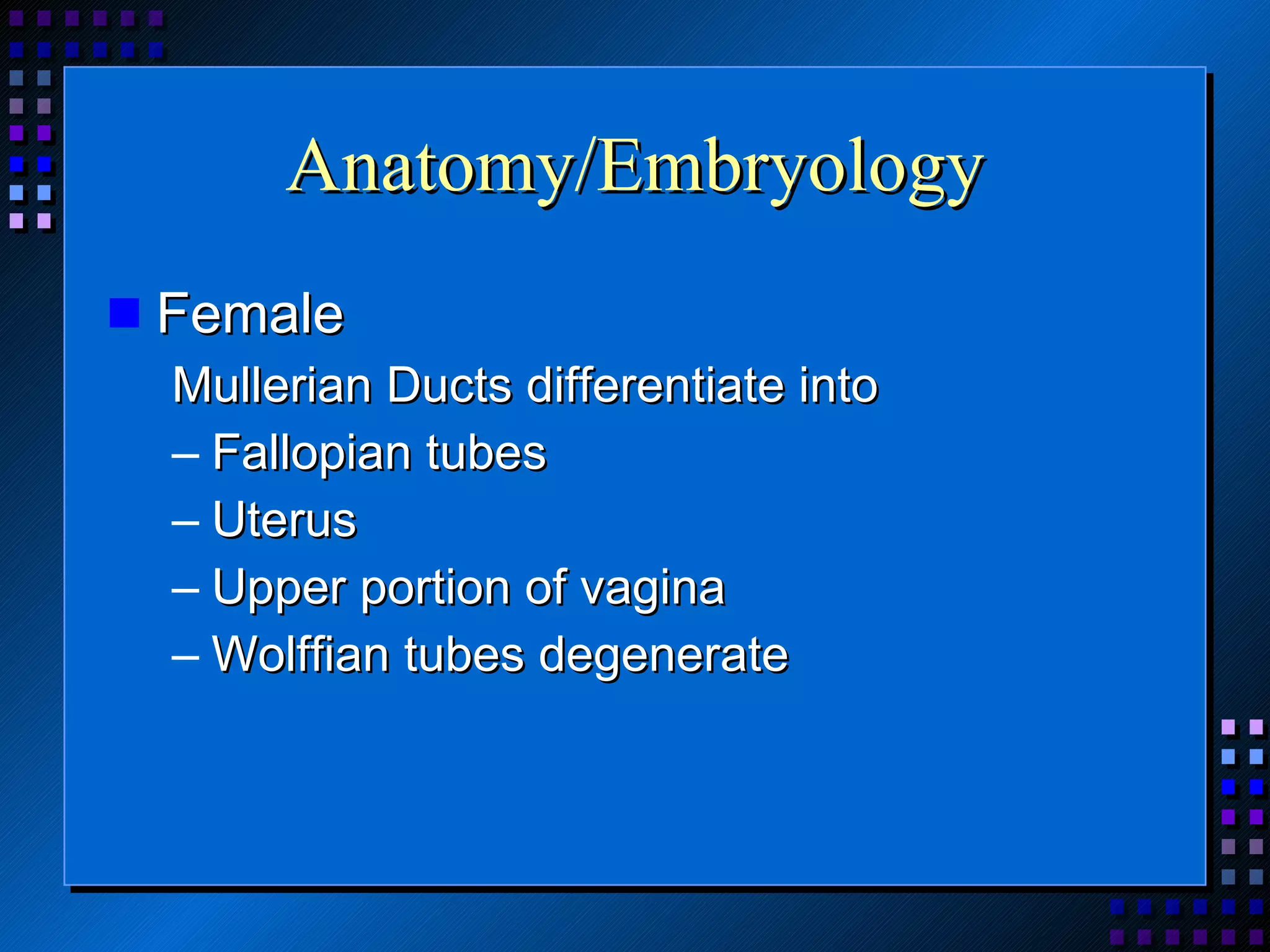 Vaginal & genitourinary reconstruction | PPT