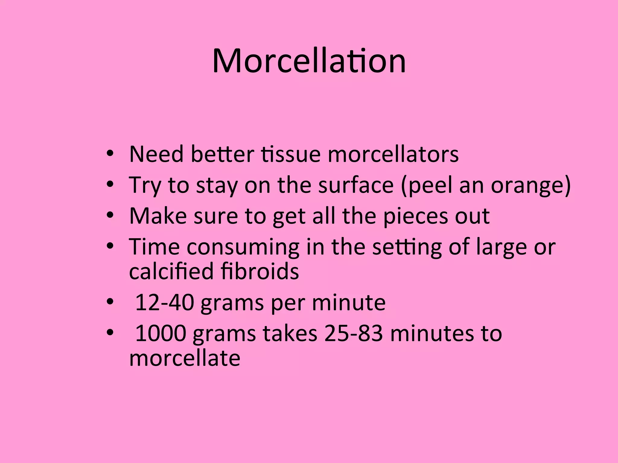 Vaginal myomectomy | PDF