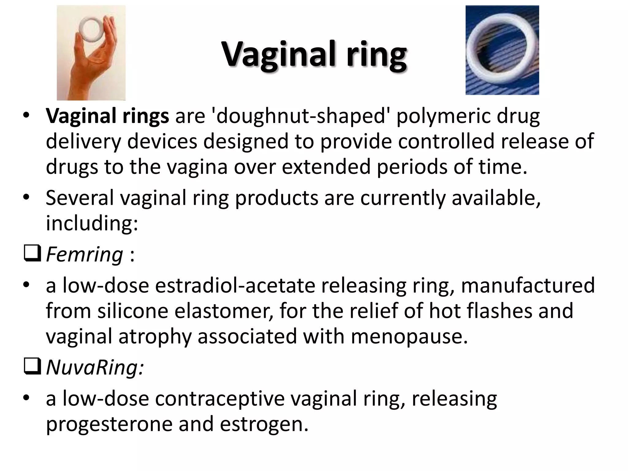 Vaginal route of administration | PPTX