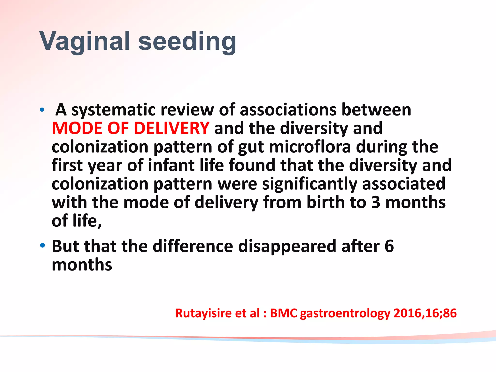 Vaginal Seeding Dr Renu Chawla Dr Sharda Jain | PPTX