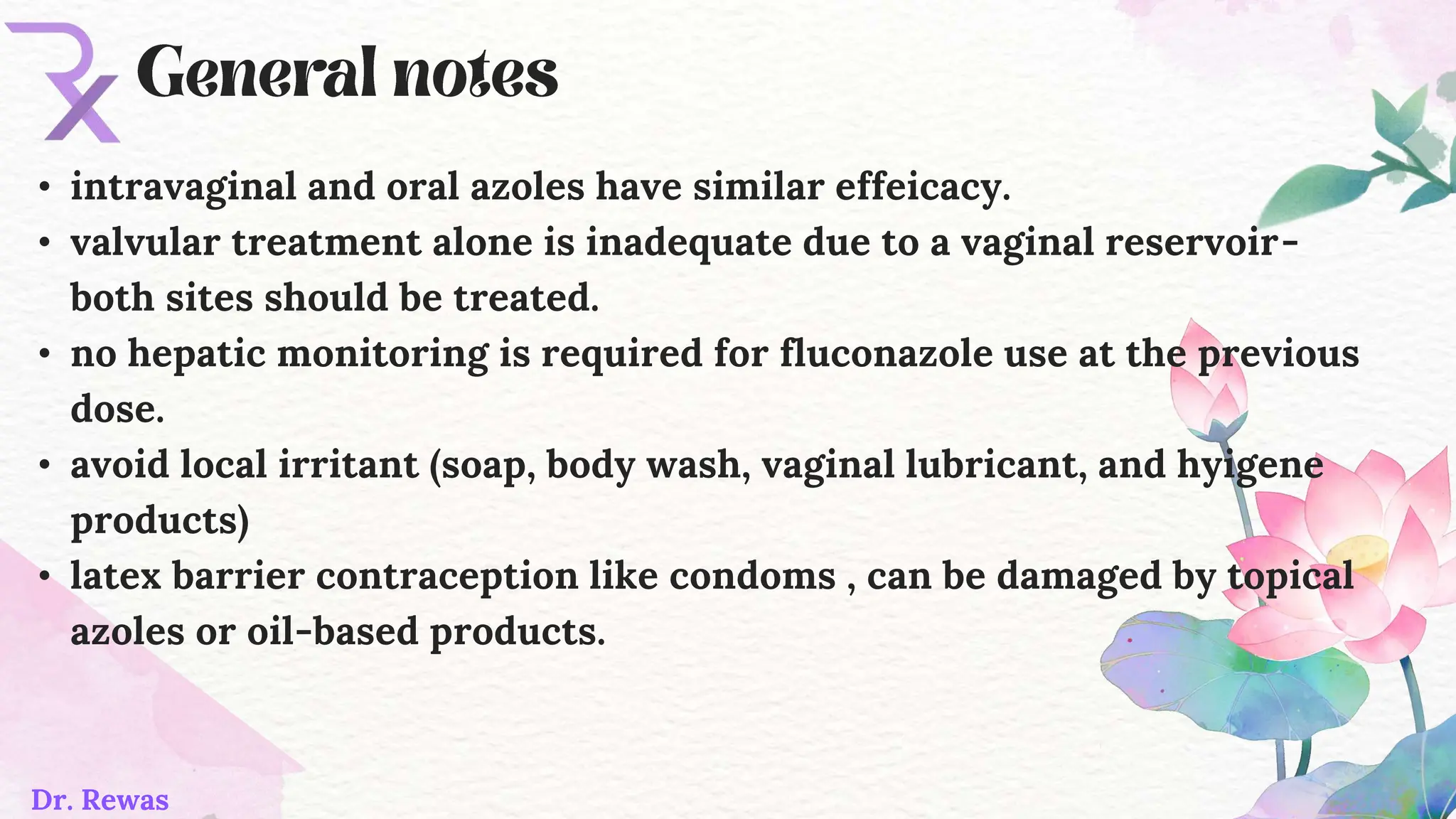 vaginal thrush presentation by Dr. Rewas Ali | PPTX