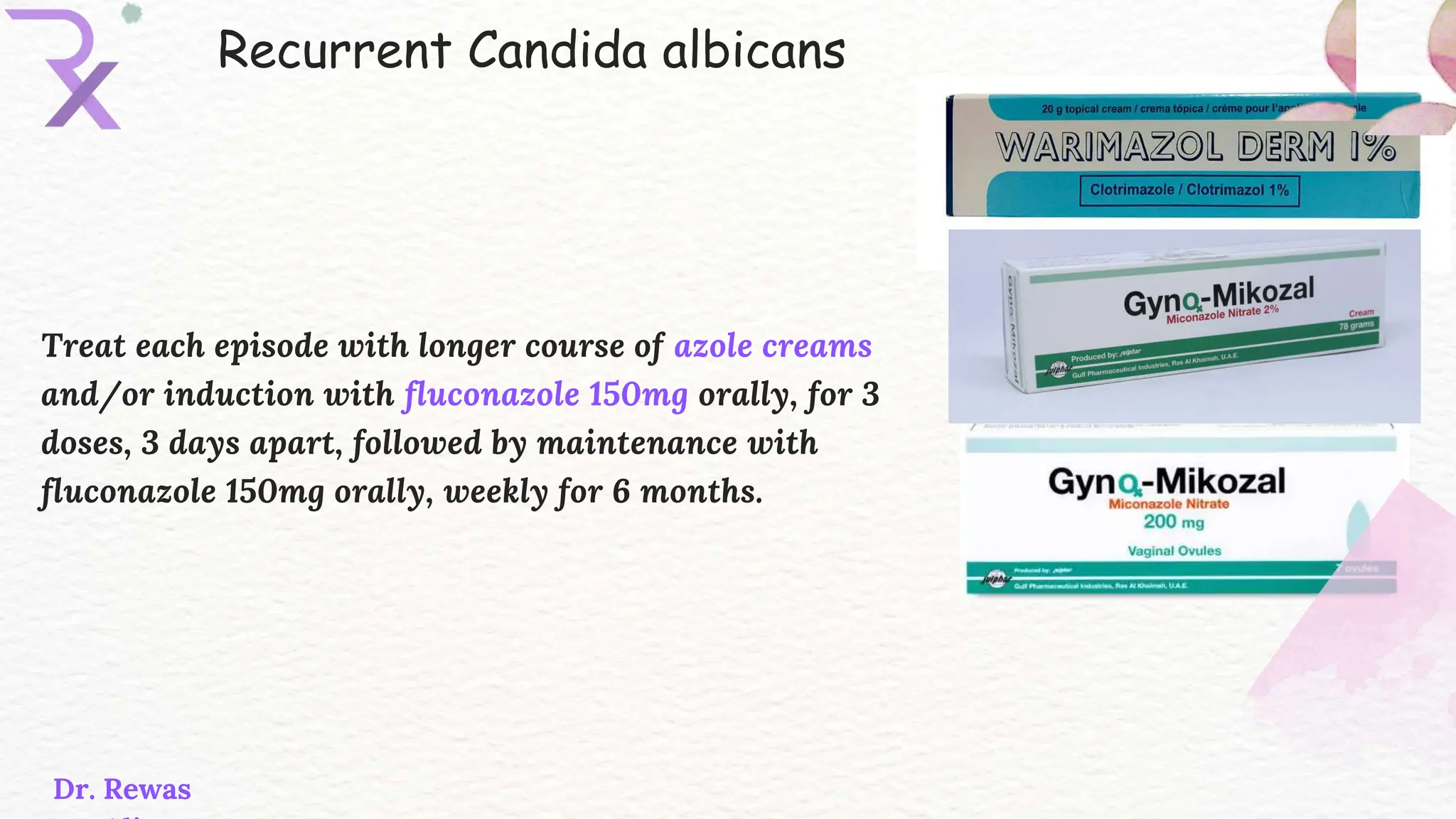 vaginal thrush presentation by Dr. Rewas Ali | PPTX