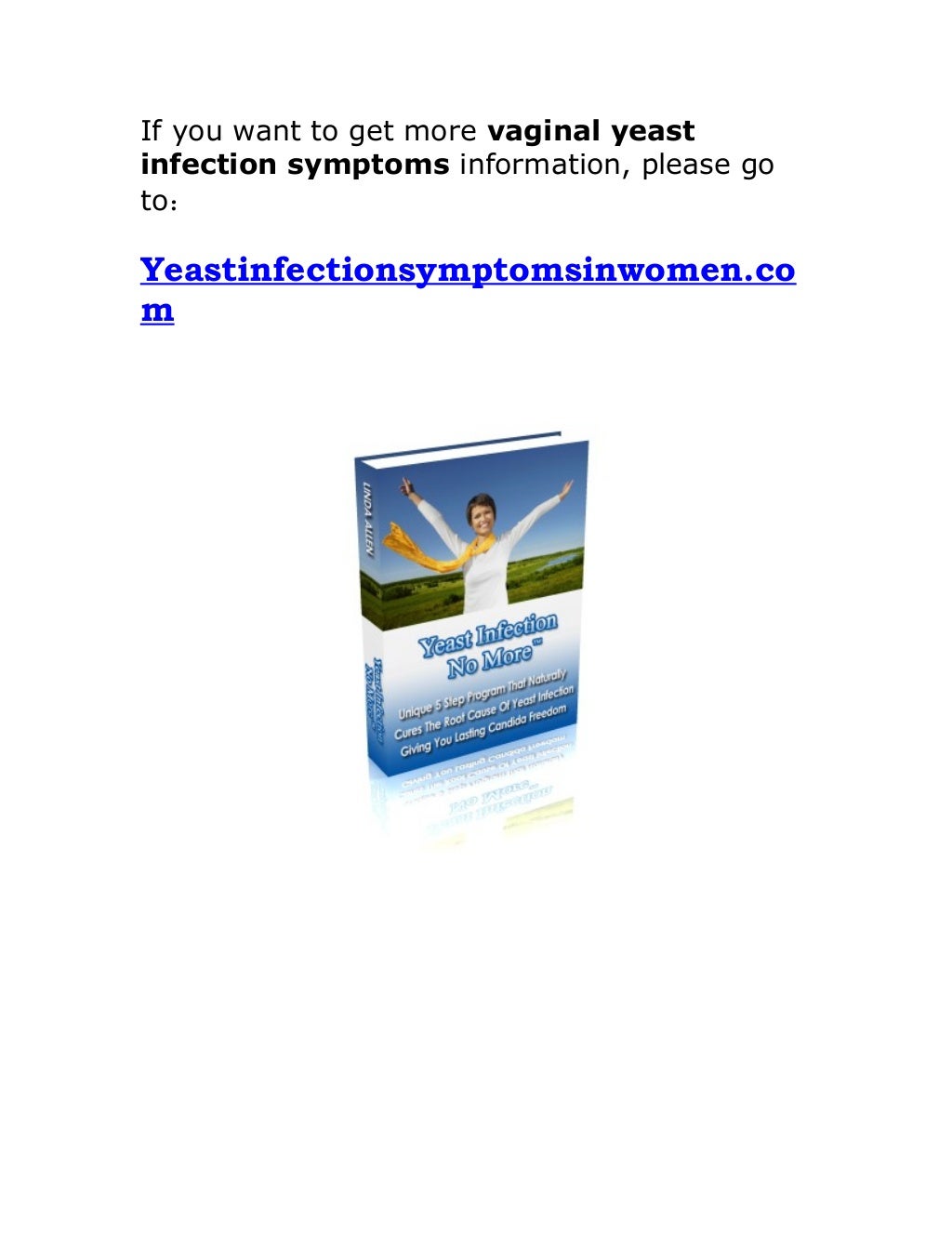 Vaginal Yeast Infection Symptoms That Women Should Recognize