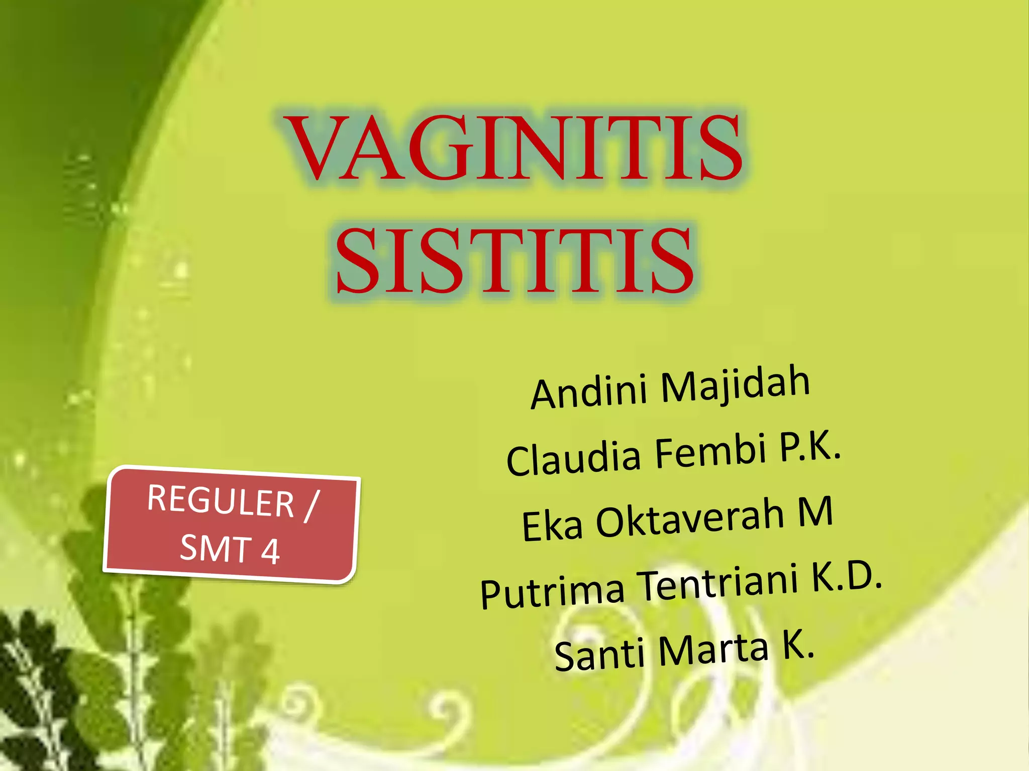 Vaginitis | PPTX