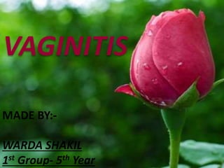 Vaginitis/Colpitis | PPTX