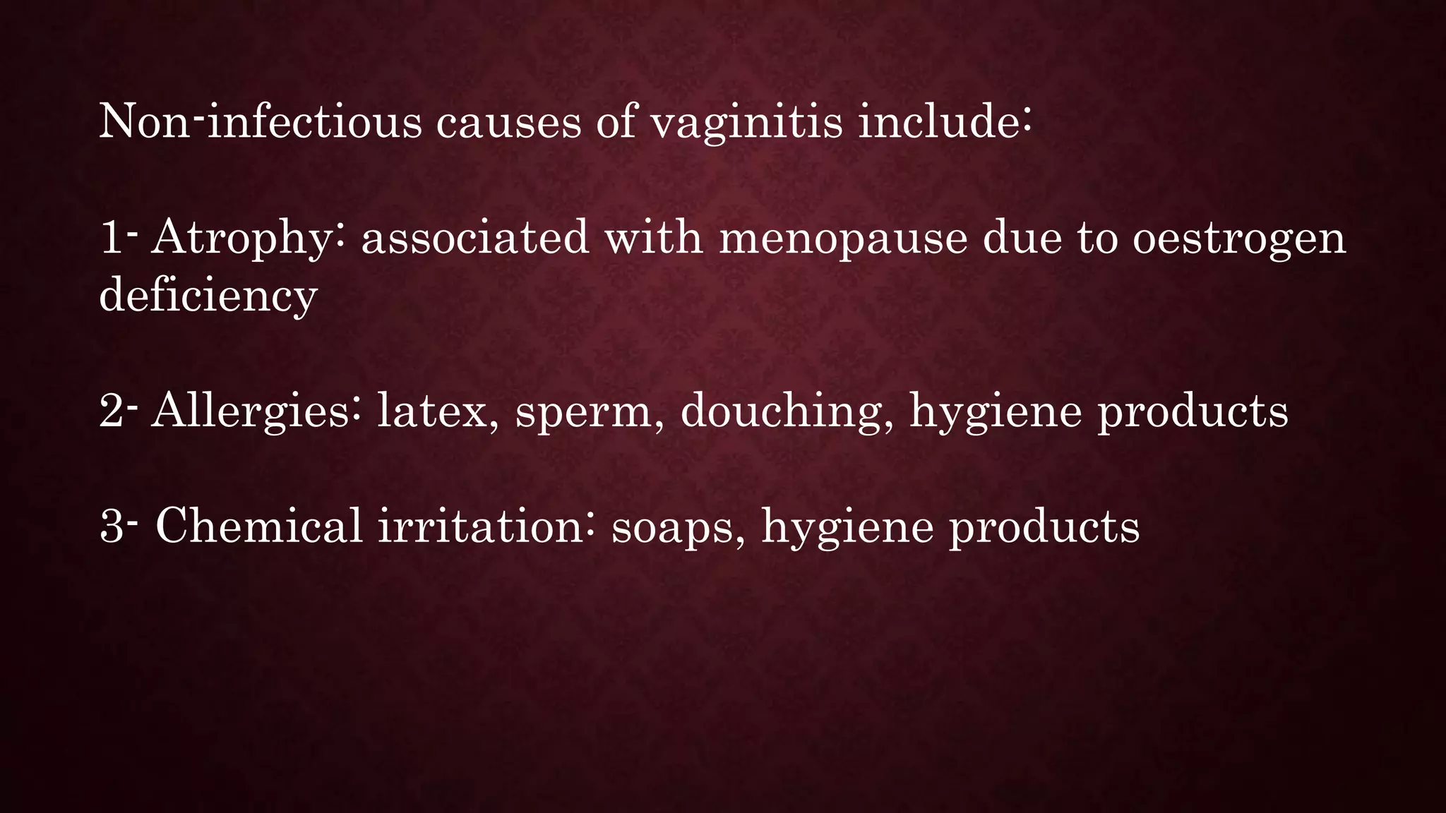 Vaginitis- vaginal discharge all medical information | PPTX | Sexual ...