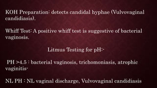 Vaginitis- vaginal discharge all medical information | PPTX | Sexual ...