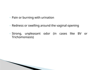 Vaginitis (Inflammation of vagina) .pptx