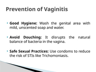 Vaginitis (Inflammation of vagina) .pptx