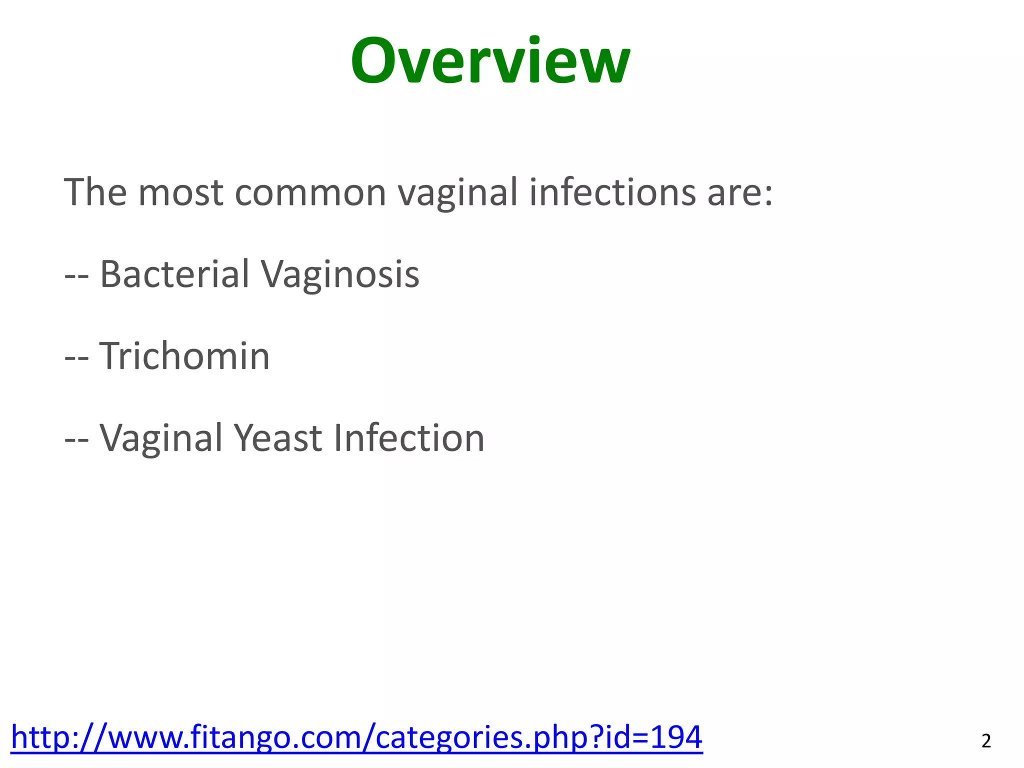 Vaginitis | PPTX