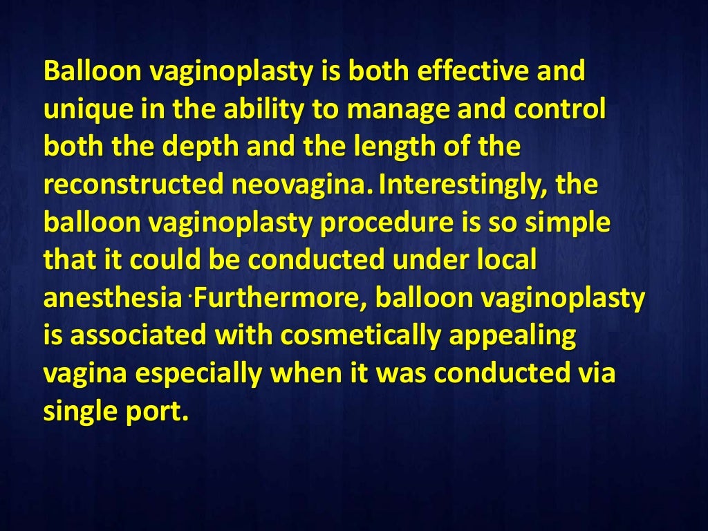 Vaginoplasty