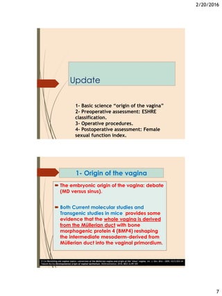 Vaginoplasty. An update and future concern | PDF