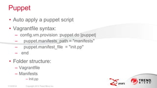 Vagrant | PPT | Free Download