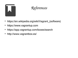 Vagrant | PPT | Free Download