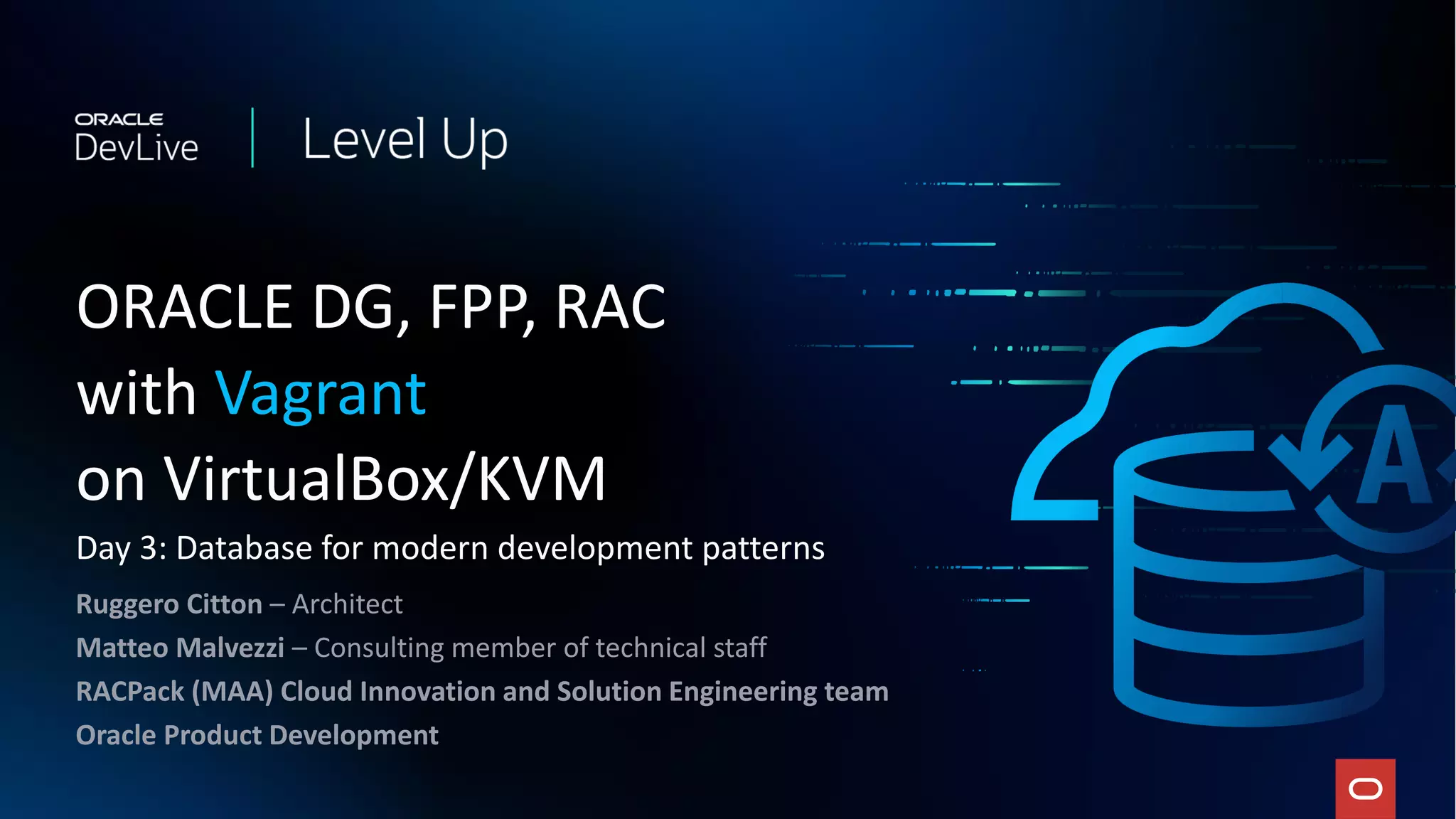 Oracle Dgfpprac With Vagrant Ppt