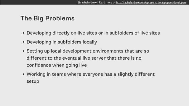 Configuration Management with Puppet | PPT