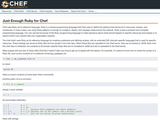 Automate your Development Environment with Vagrant & Chef | PPT
