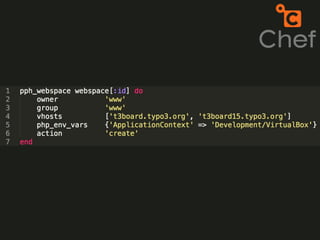 Automate your Development Environment with Vagrant & Chef | PPT