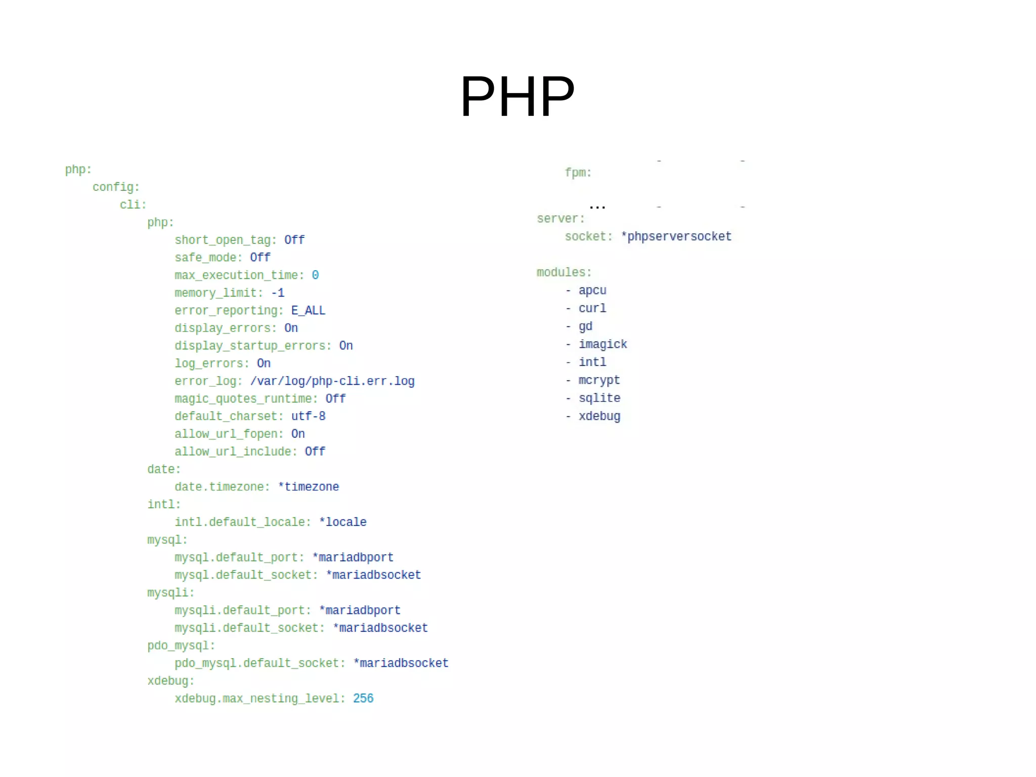 Lightning talk: vagrant-php | PPT