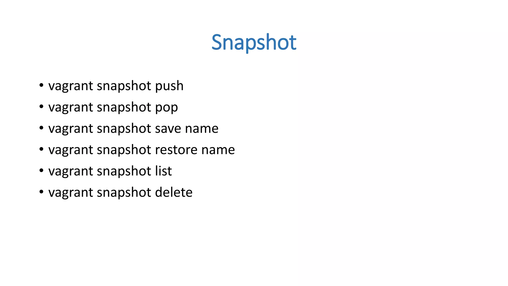 Vagrant presentation | PDF