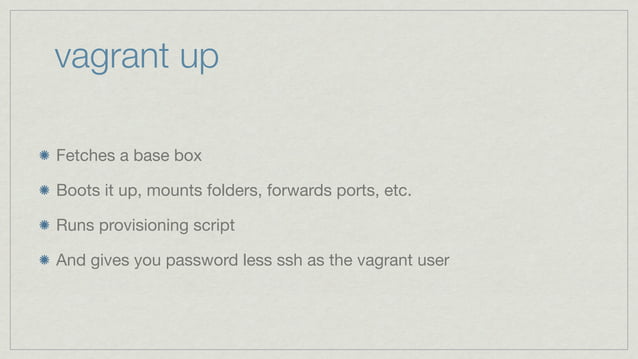 Vagrant+Puppet = #WIN | PPT