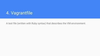 Vagrant and docker | PPT