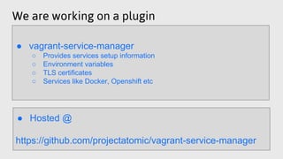 Vagrant plugin development intro | PPT