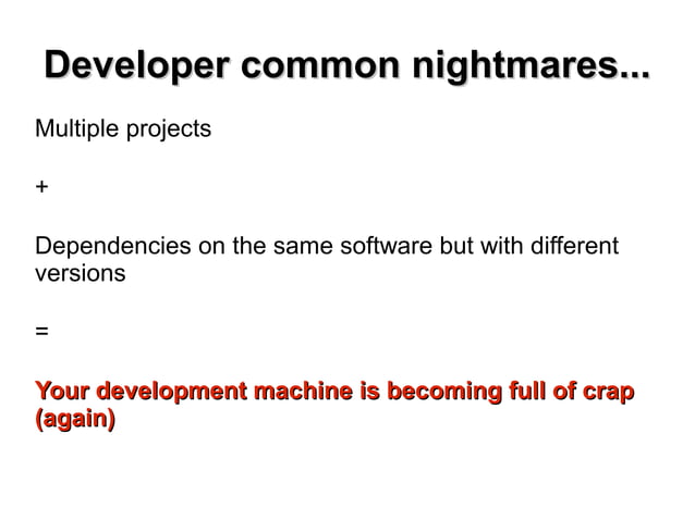 Vagrant and puppet: Deployment made easy | ODP