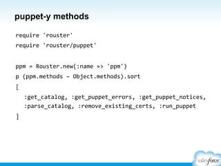 Vagrant + Rouster at salesforce.com - PuppetConf 2013 | PPT