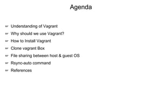 Vagrant step-by-step guide for Beginners | PPT