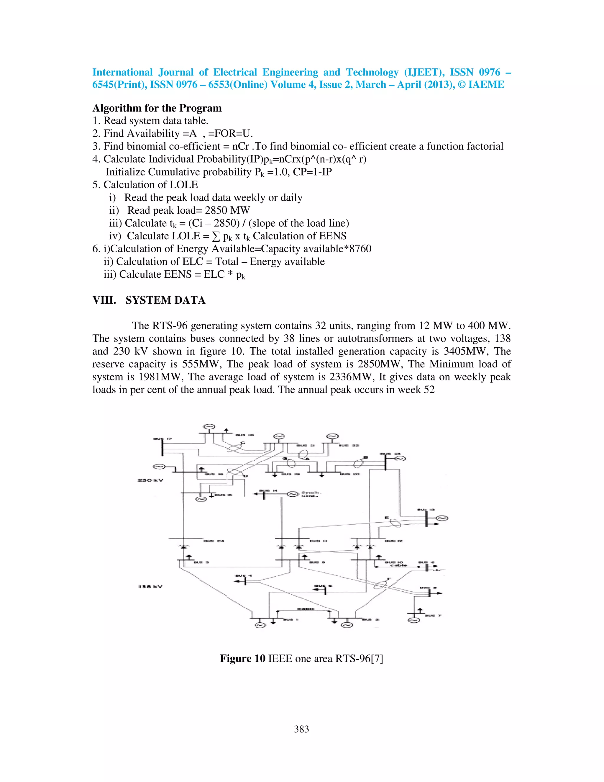 Vagueness concern in bulk power system reliability assessment methodology 2-3-4 | PDF