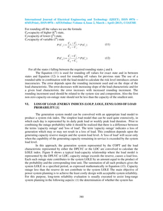 Vagueness concern in bulk power system reliability assessment methodology 2-3-4 | PDF