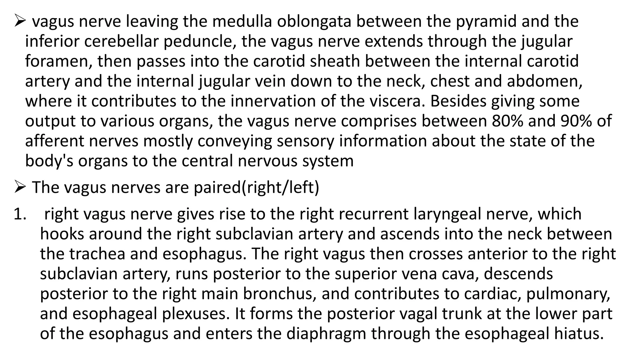 VAGUS NERVE AND ITS DESORDERS AND TREATMENT | PPTX