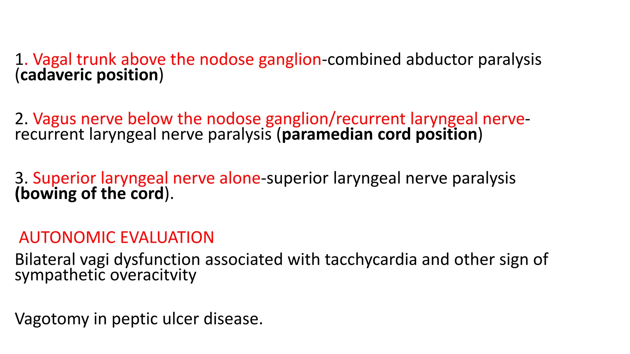 VAGUS NERVE ANATOMY IN HEAD AND NECK AND ITS BRANCHES | PPTX