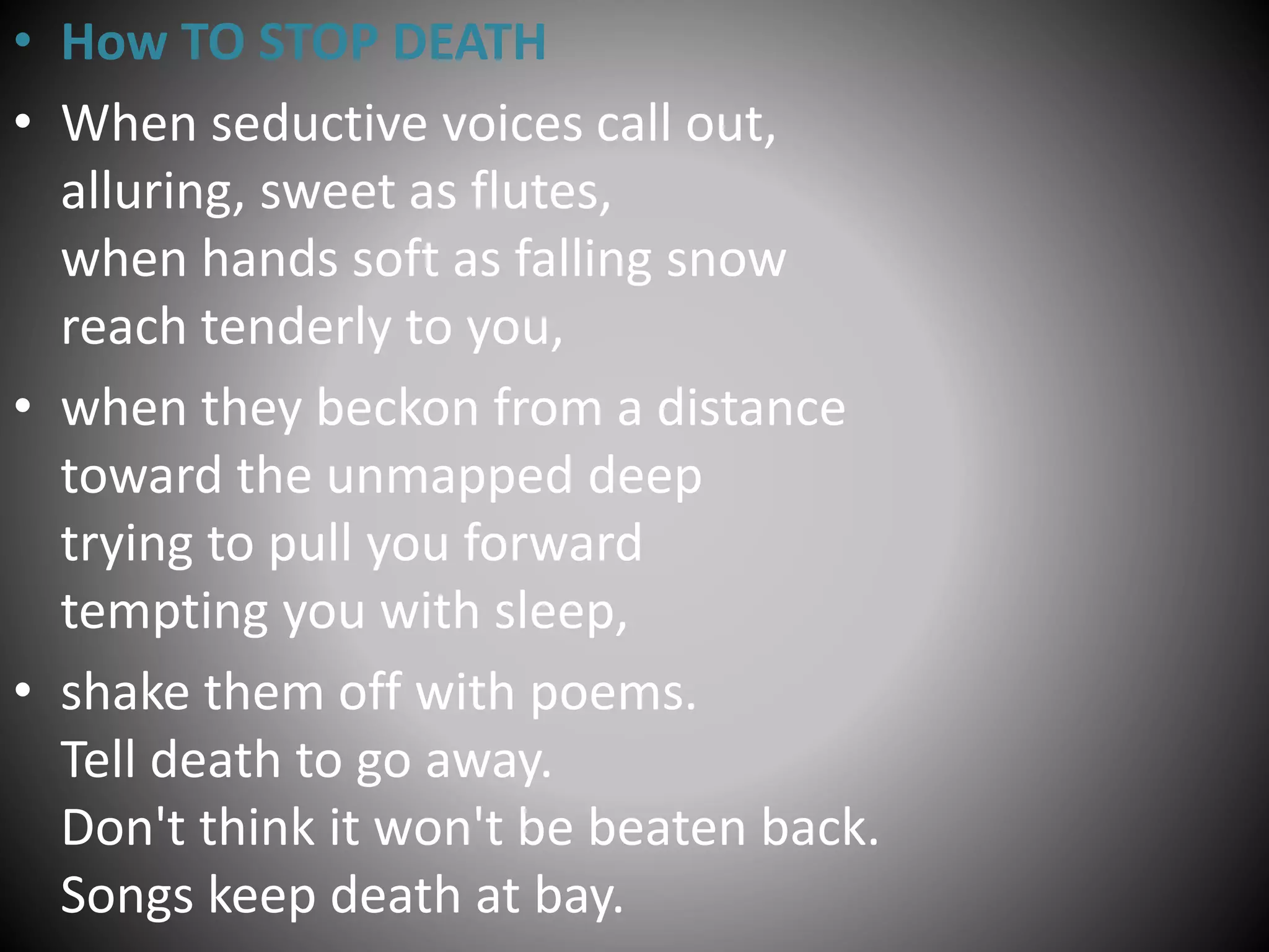 Vahan teryan poems | PPTX